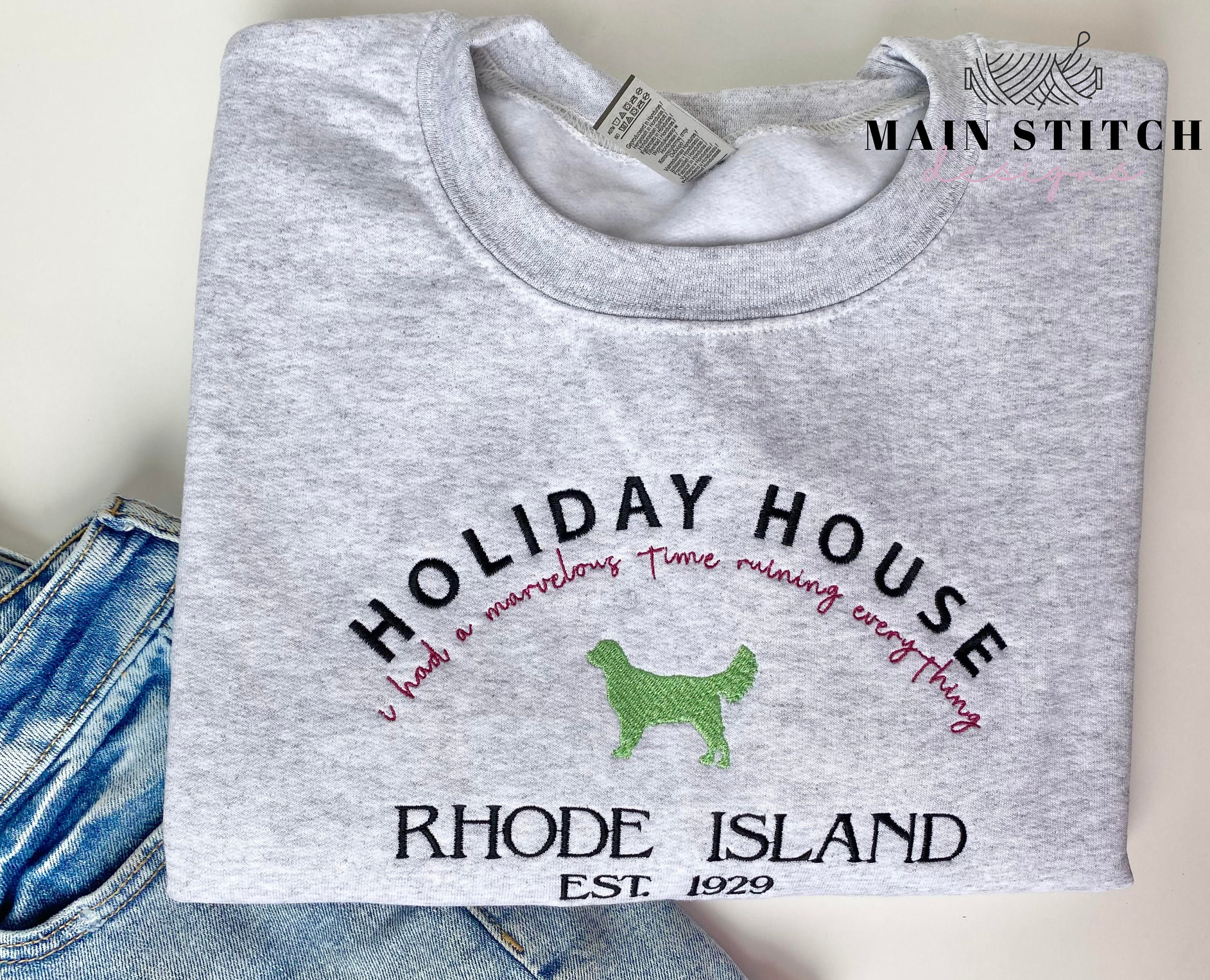 Holiday House, Rhode Island Sweater, Artist Inspired Sweater ...