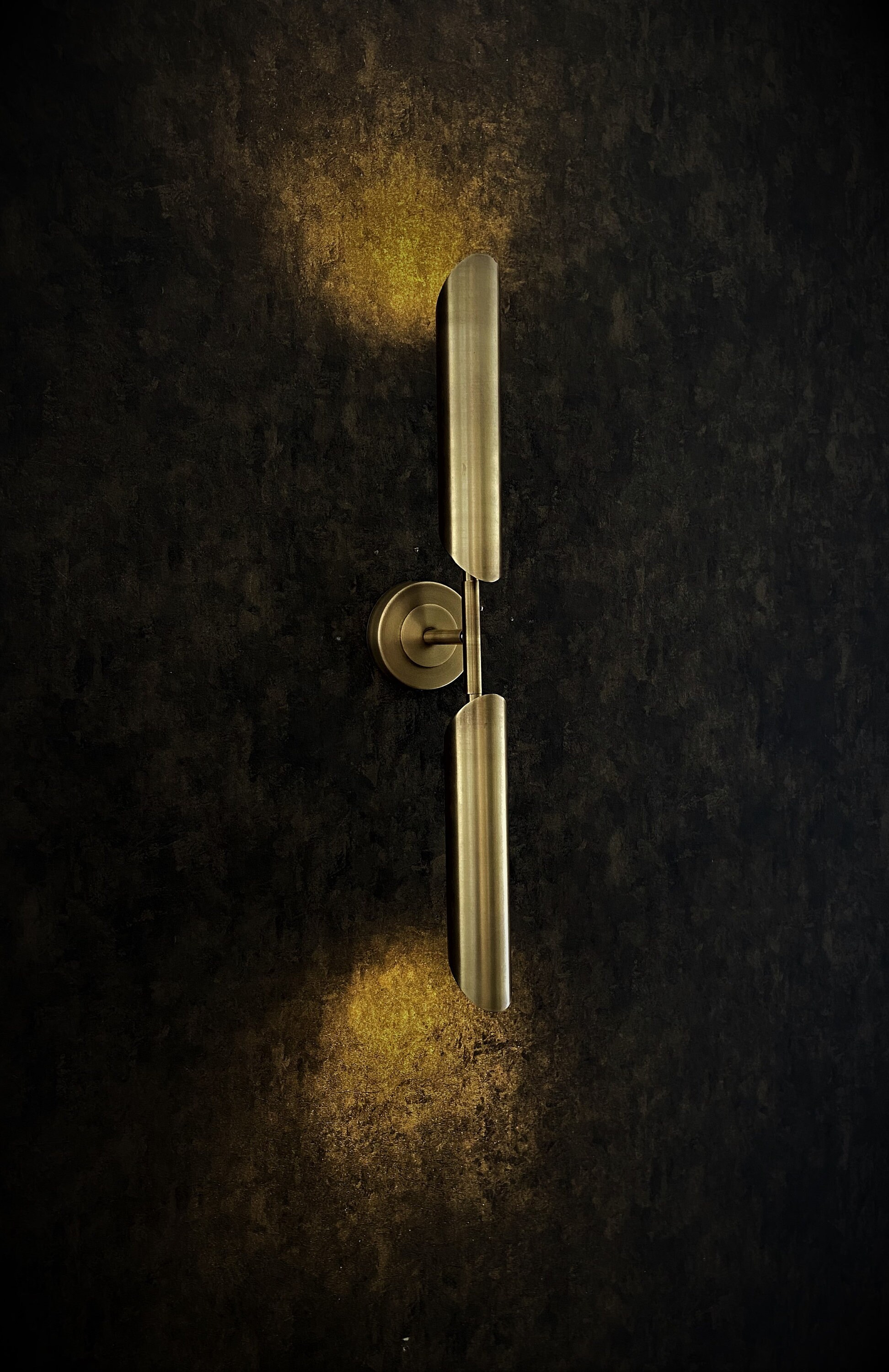 Gold Wall Sconce Lamp Unique Gold Wall Sconce Handmade Wall - Etsy