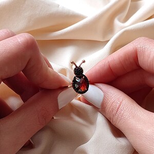 Ladybug Ring, Ladybird Ring, Ladybug Jewelry, Ladybird Jewelry, Dainty ...