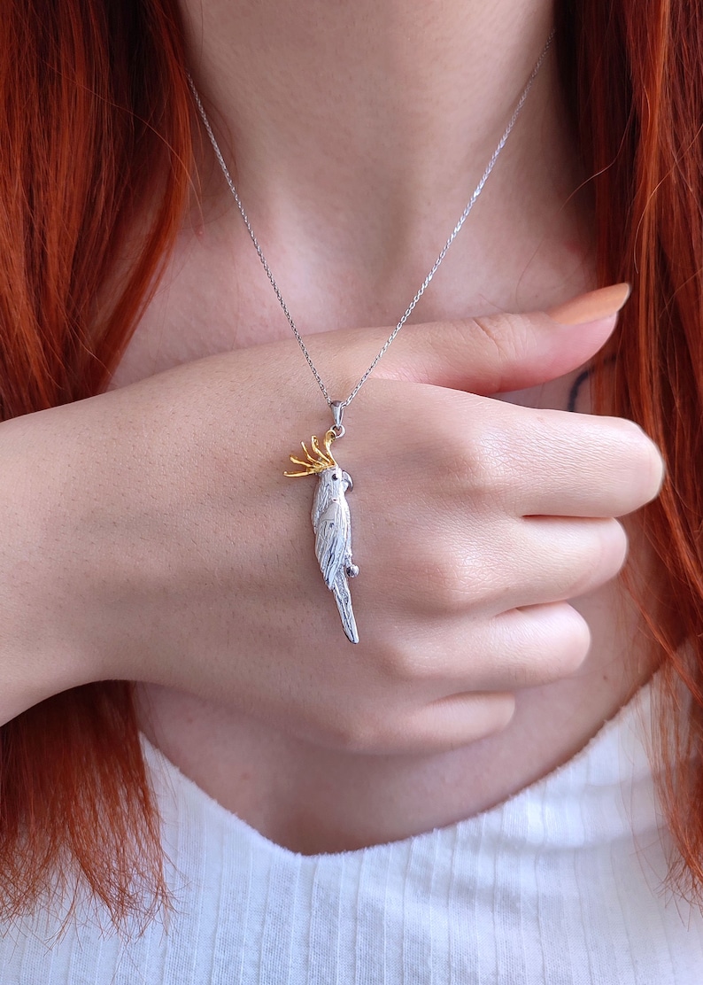 Parrot Necklace Parrot Jewelry Bird Necklace Bird Jewelry - Etsy