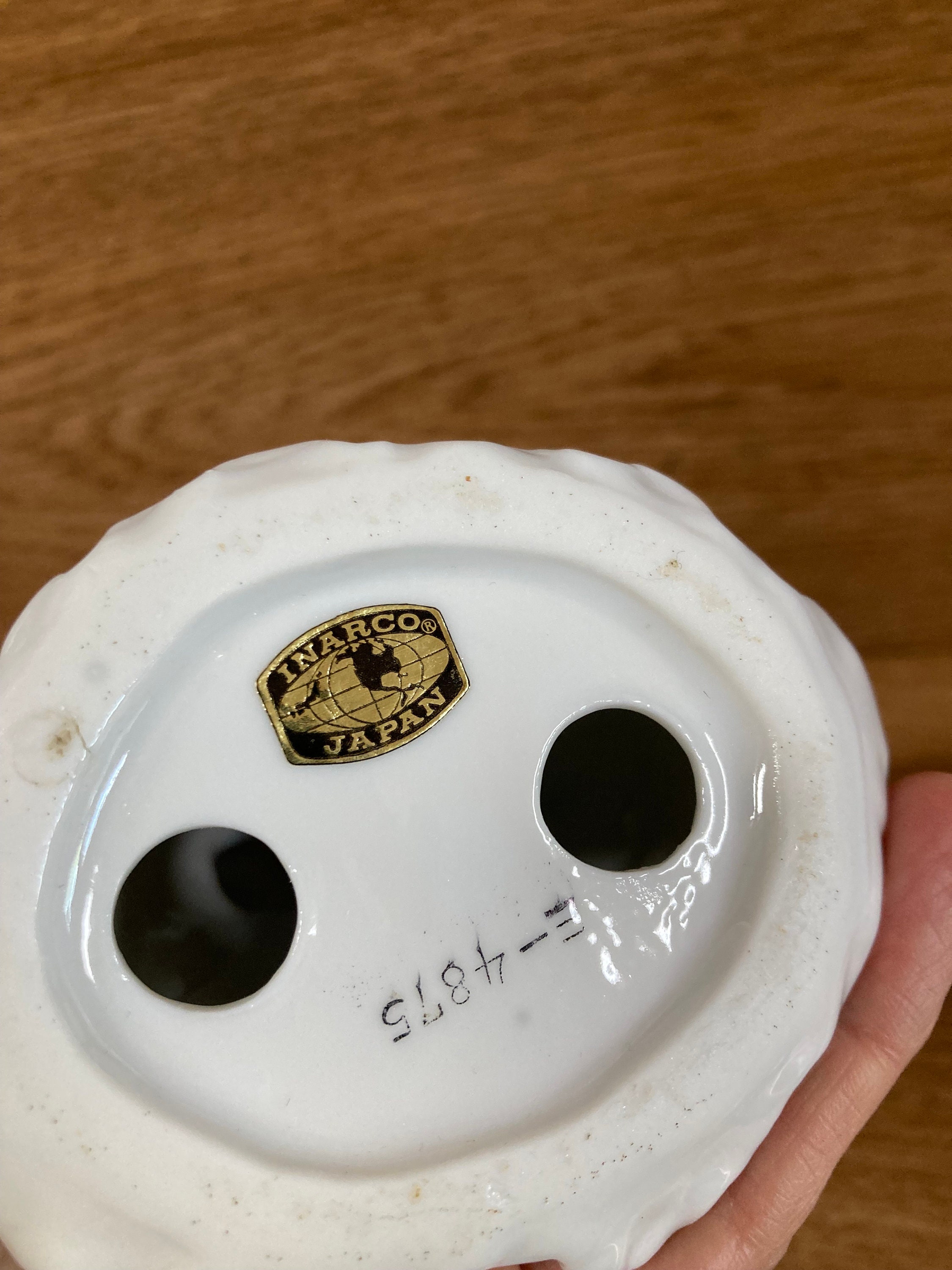 Antique Vintage Inarco Japan Angels Pair Set Figurines Collectible Blue ...