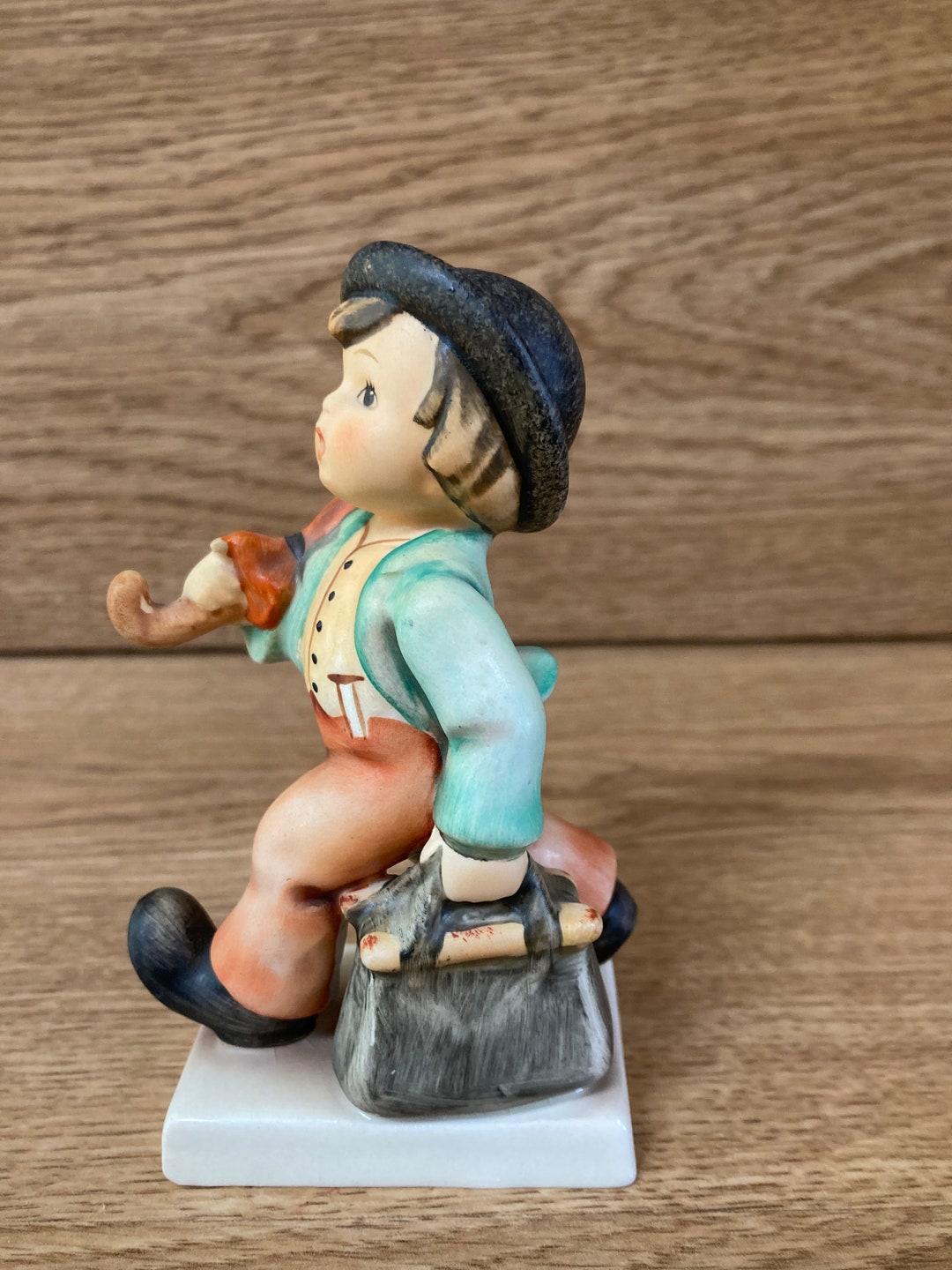 Hummel Goebel "merry Wanderer" Boy Vintage Original Collectible Germany ...