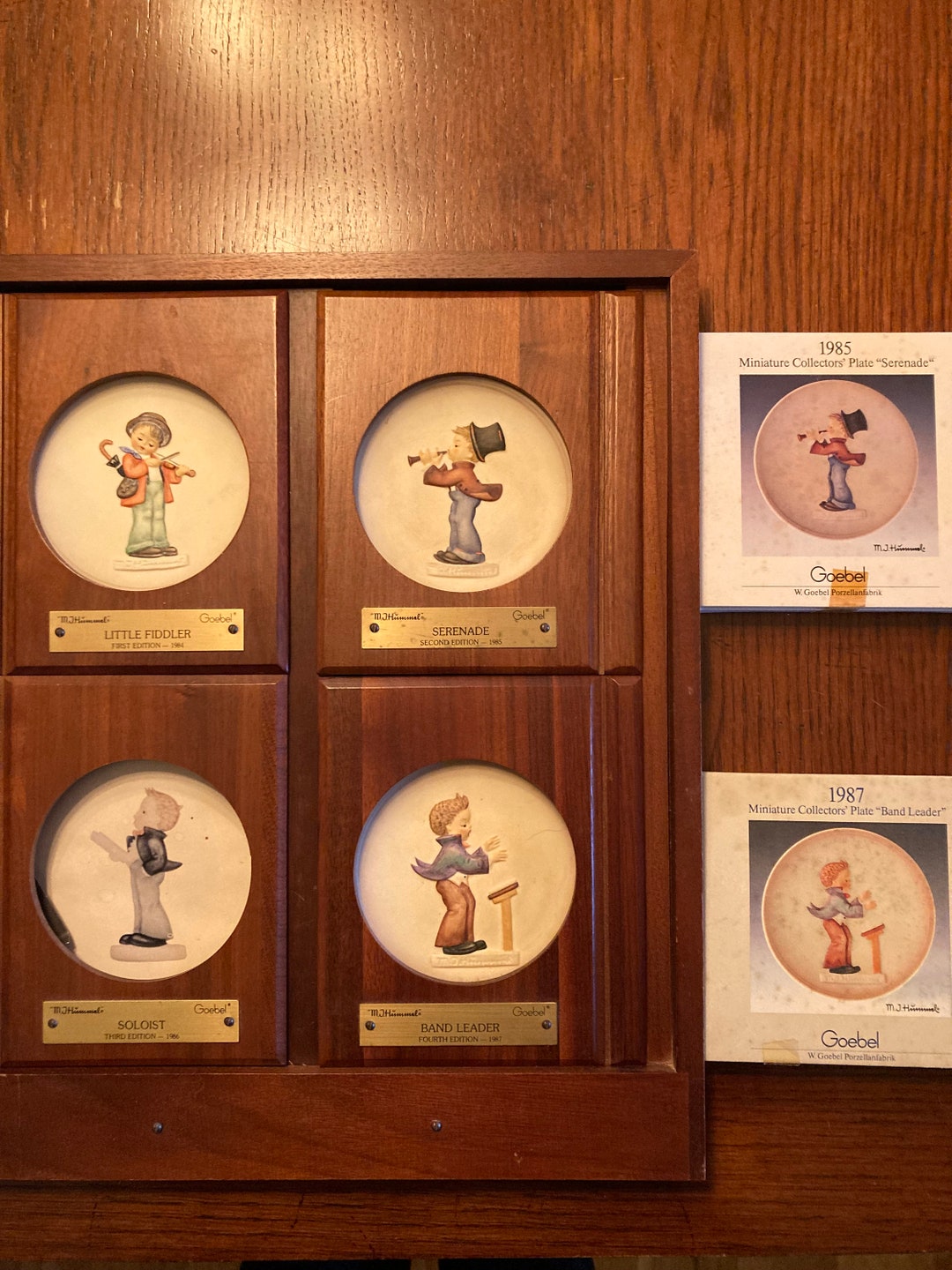 Vintage Antique M.I. Hummel Collectors Collectible Miniature Plate ...