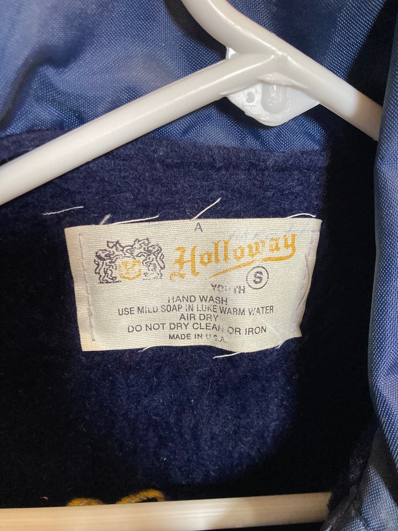 Vintage Antique Old School Race Racing Jacket Kids Van Horn Racing 1970 ...