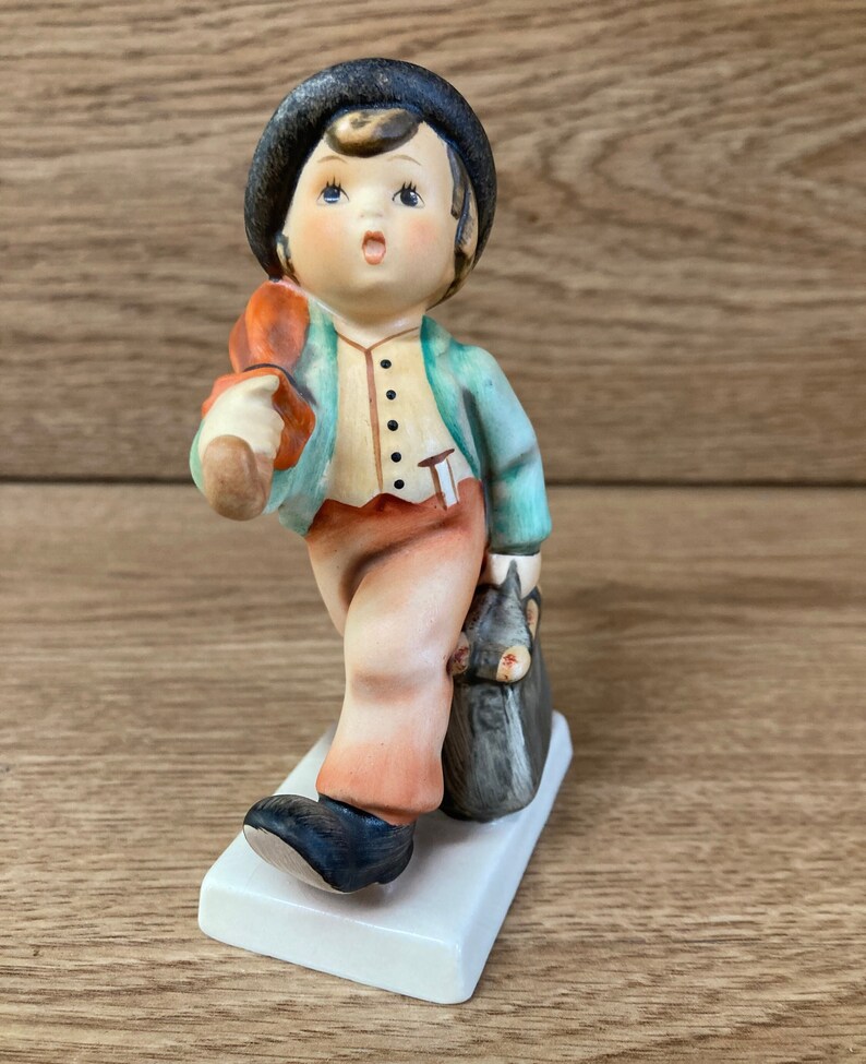 Hummel Goebel "merry Wanderer" Boy Vintage Original Collectible Germany ...