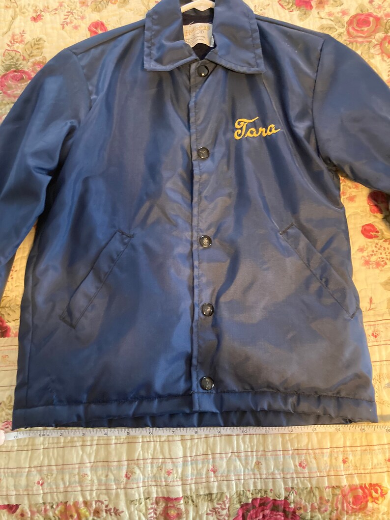 Vintage Antique Old School Race Racing Jacket Kids Van Horn Racing 1970 ...