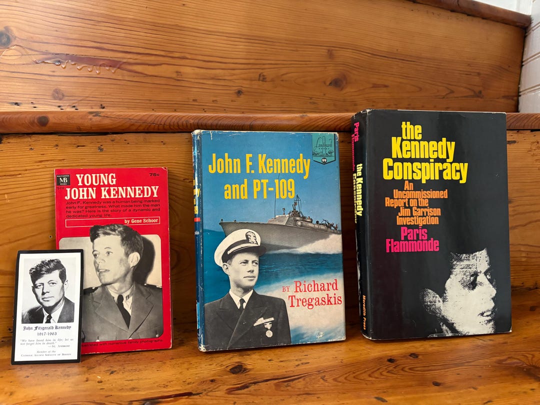 Vintage Books Original Collection John F. Kennedy PT-109 Memorial Card ...