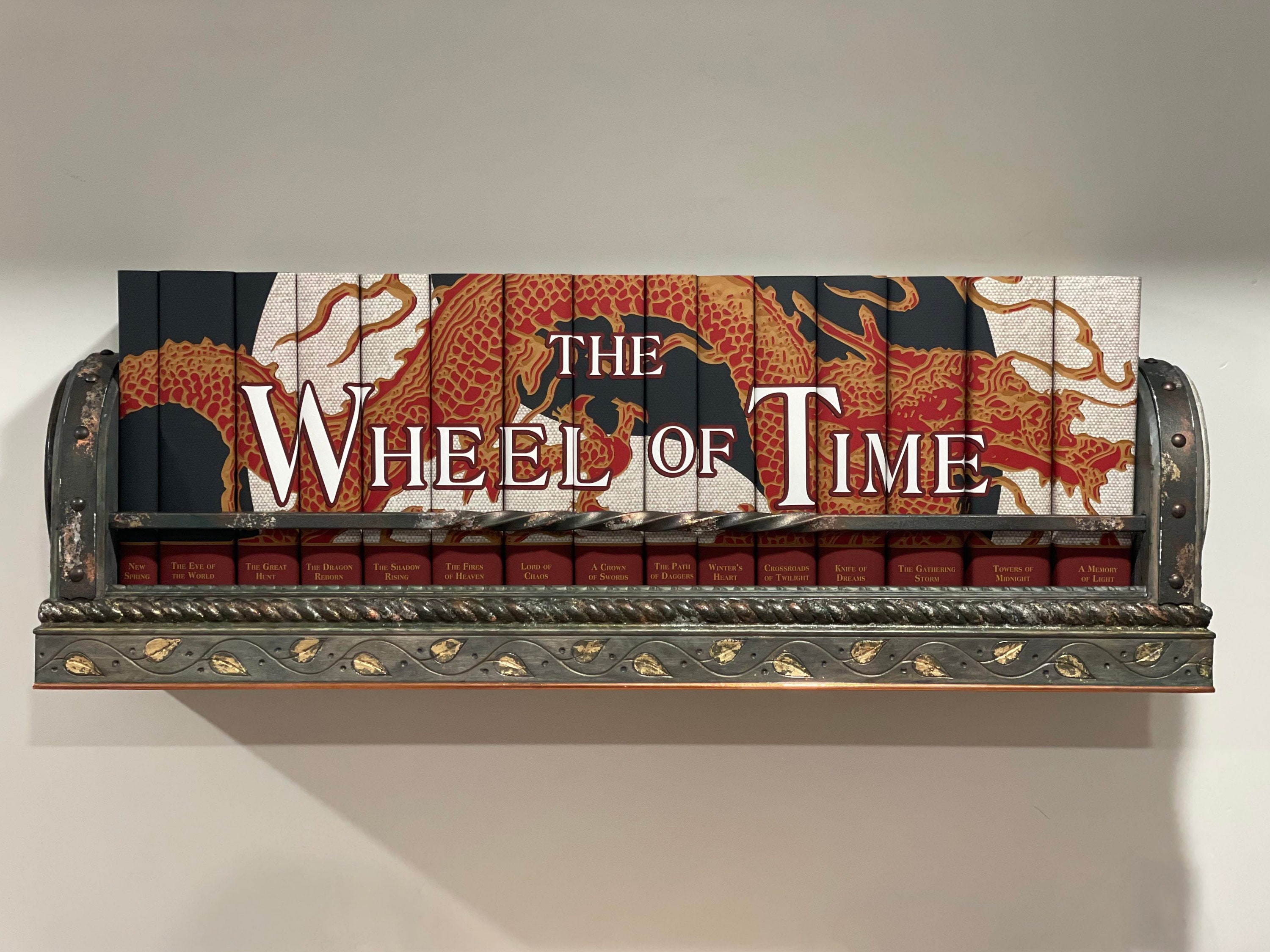 Wheel of Time Bookshelf Custom Built | Etsy