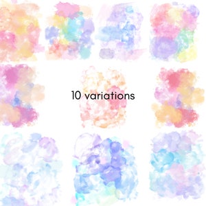 Watercolor Png Commercial Use Watercolor Clipart Watercolor Splashes ...
