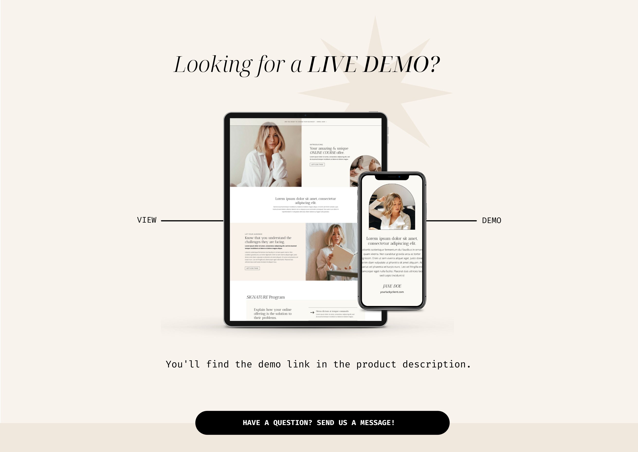 La Luna Sales Funnel Page Template for Divi Theme & Wordpress | for ...