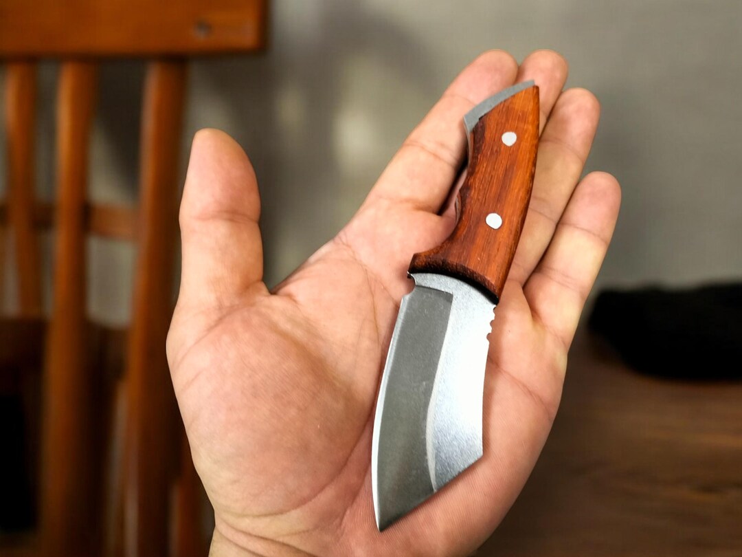 Mini Knife for Everyday Carry, Mini Bushcraft Knife, Mini Knives for ...