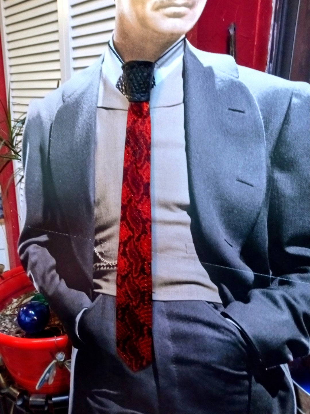 22 Genuine Python Snake Skin Necktie - Etsy