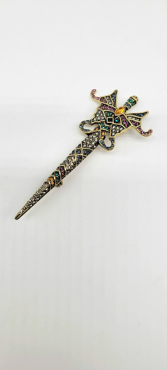 Sword Brooch, Sword Pin, Sword Jewelry, Heidi Daus Br… - Gem