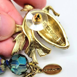 Heidi Daus Fish Necklace, Fish Stud Earrings, Fish Statement Necklace ...