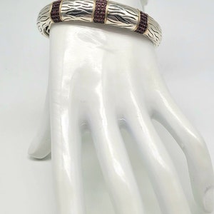 Effy Bracelet, Ruby Cuff Bracelet, Effy Sterling Silver, Silver and ...