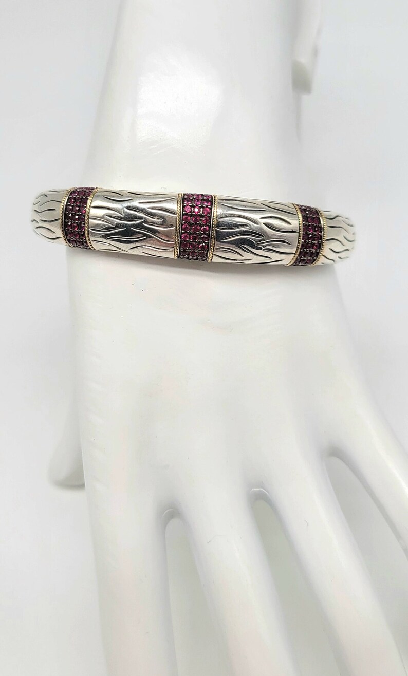 Effy Bracelet, Ruby Cuff Bracelet, Effy Sterling Silver, Silver and ...