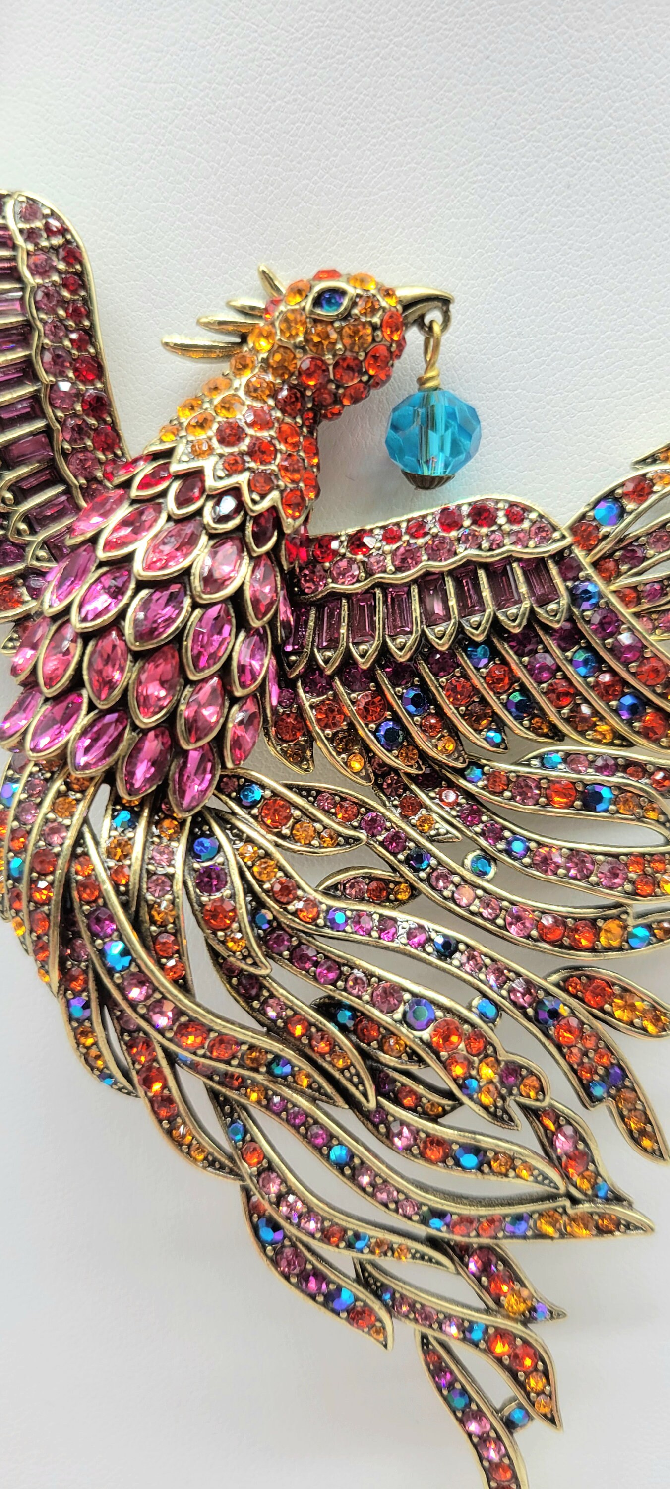 Phoenix Necklace for Women, Gold Phoenix Earrings, Phoenix Rising From ...