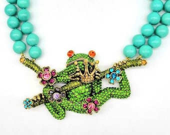 Heidi Daus Frog Ring - Etsy