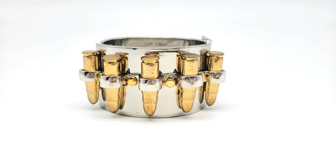 Bullet Bracelet, Military Bracelet, Bullet Bangle Bracelet, Bullet Cuff ...