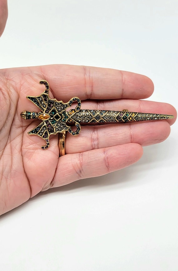 Sword Brooch, Sword Pin, Sword Jewelry, Heidi Daus Br… - Gem