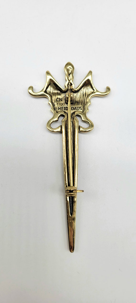 Sword Brooch, Sword Pin, Sword Jewelry, Heidi Daus Br… - Gem