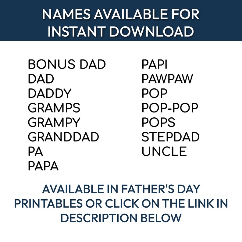 All About My Dad Printable, Father's Day Printables, Father's Day ...