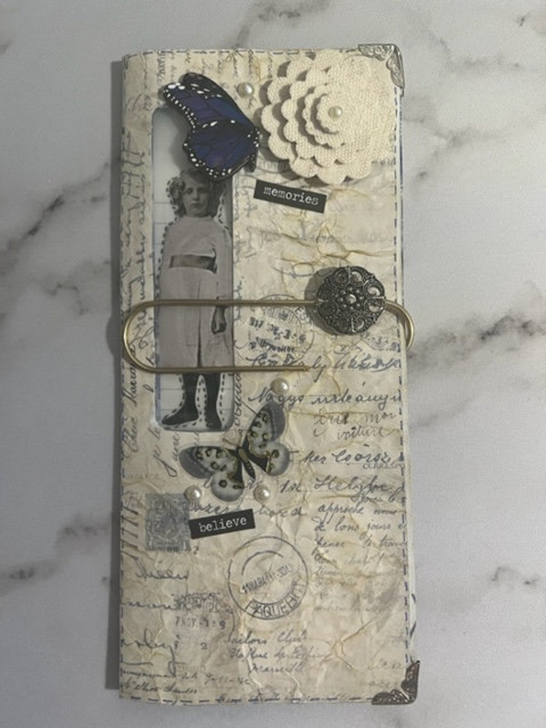 Junk Journal Envelope/portfolio - Etsy