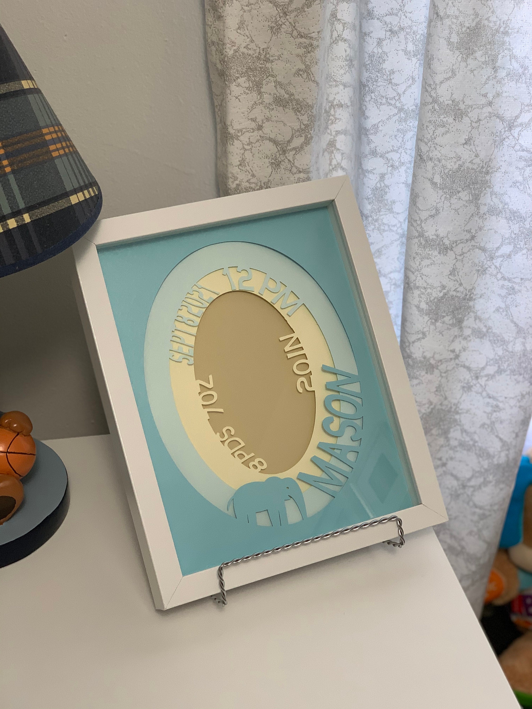 Twin Boy Shadow Box - Etsy