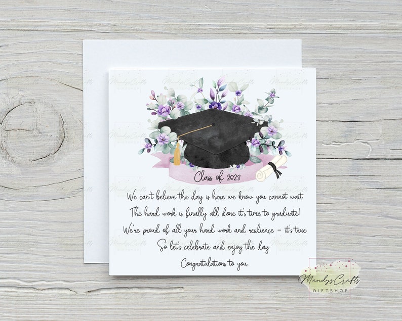 Congratulations on Your Graduation Card, Graduate, Class of 2023 ...