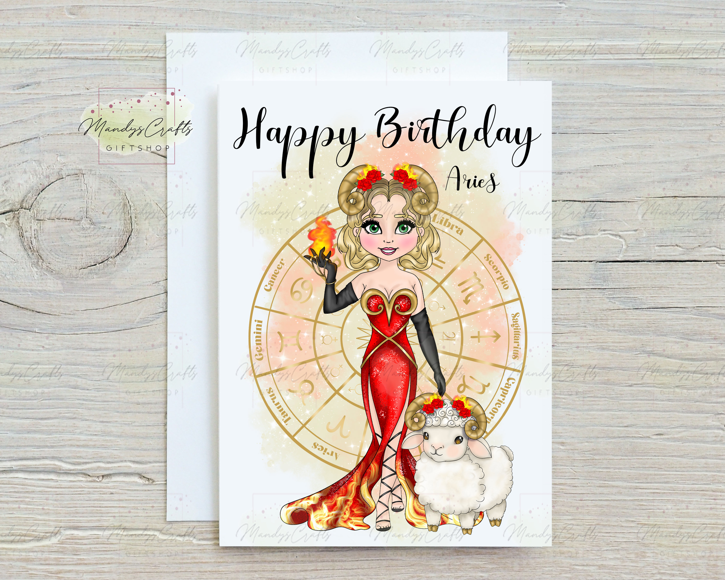 Happy Birthday Zodiac Girl Star Sign Card, Capricorn/aquarius/pisces ...