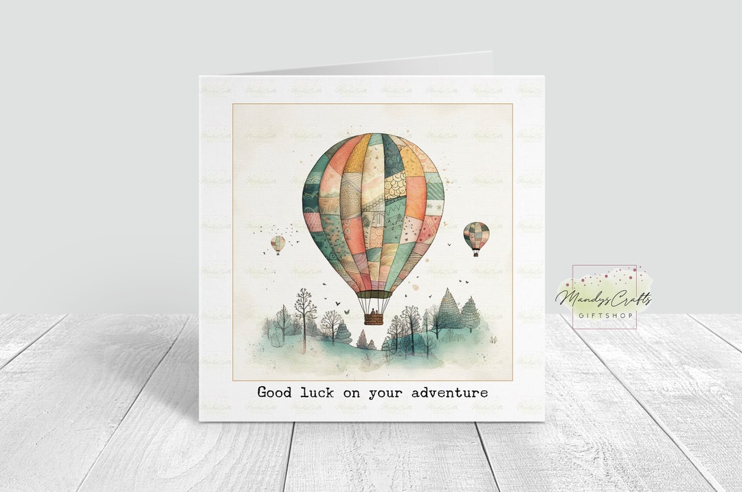 Good Luck on Your Adventure, New Job, Bon Voyage, New Start, Travel ...