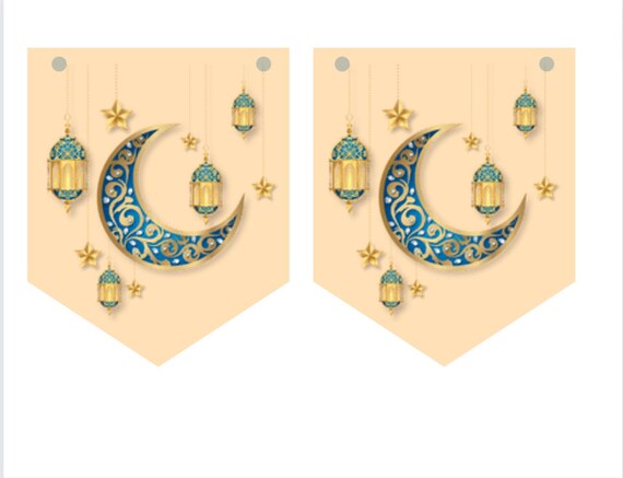 Eid Mubarak Banner Eid Mubarak Printable Banner Eid Mubarak | Etsy