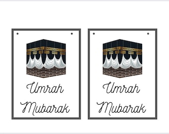 Umrah Banner - Etsy