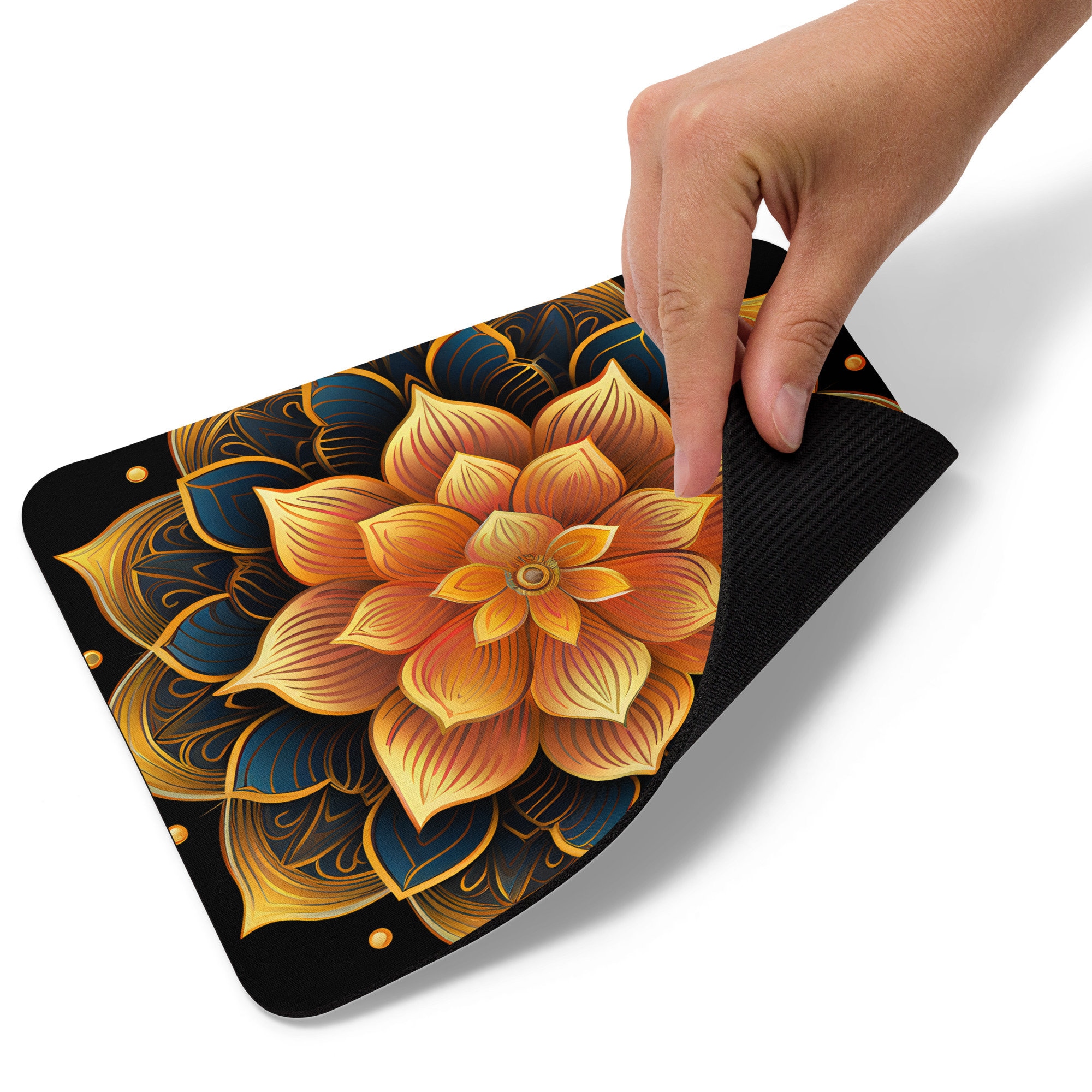 Mandala Mouse Pad Aesthetic Wrist Rest Perfect for the Office, Home or ...