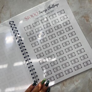 Laminated Reusable Savings Challenge Book: Scratch-offs, Spiral Bound ...