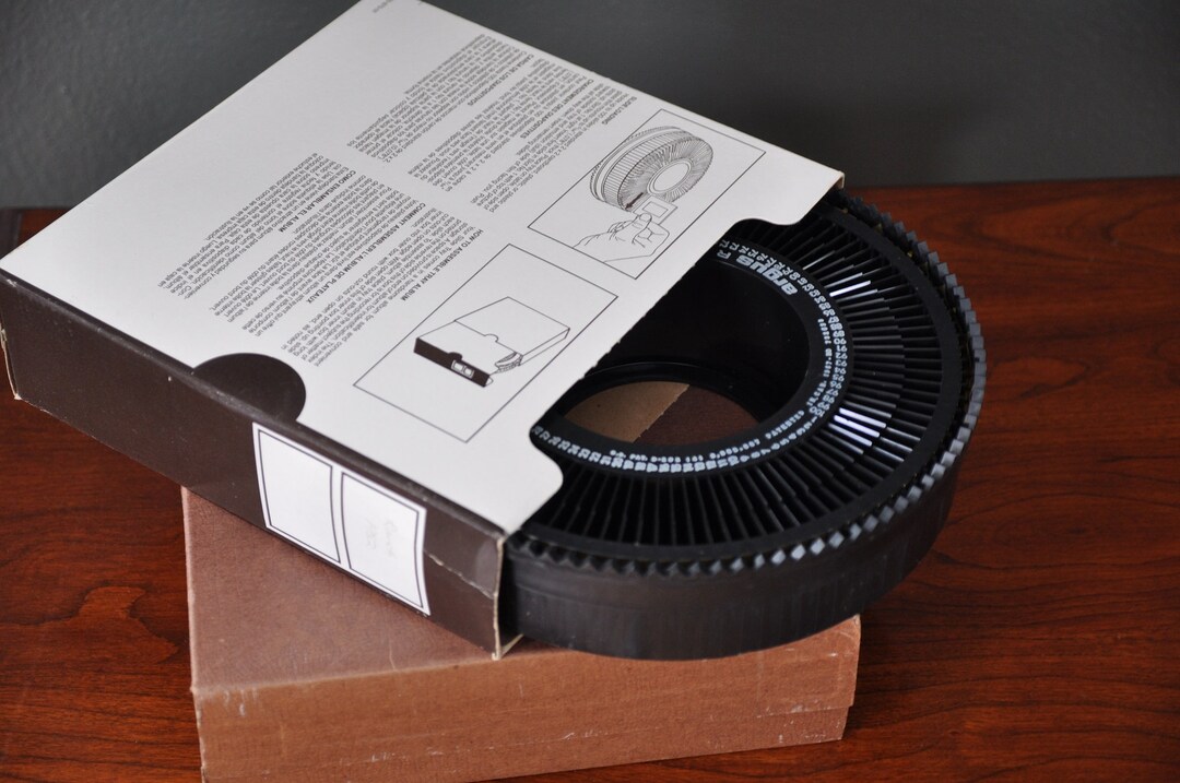 Vintage Argus Rototray Slide Tray - Etsy