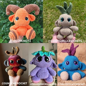 The Sprites Digital PDF Crochet Pattern US Terms - Etsy Canada