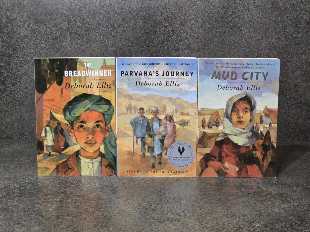 The Breadwinner Trilogy Deborah Ellis Three Book Paperback Set 2000's ...