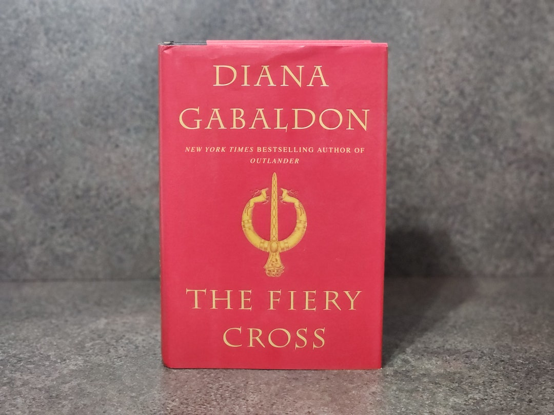 The Fiery Cross Diana Gabaldon Signed 1st Edition 1st Printing Canada ...