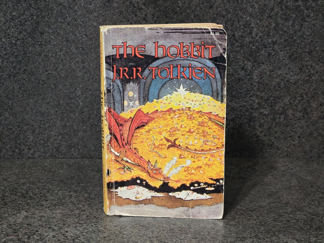 The Hobbit J.R.R. Tolkien Vintage 1976 Great Britain Unwin Paperback - Etsy