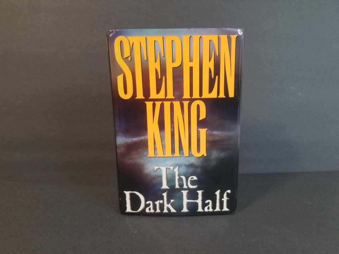 The Dark Half 1989 First Edition Hardcover Book by Stephen King - Etsy