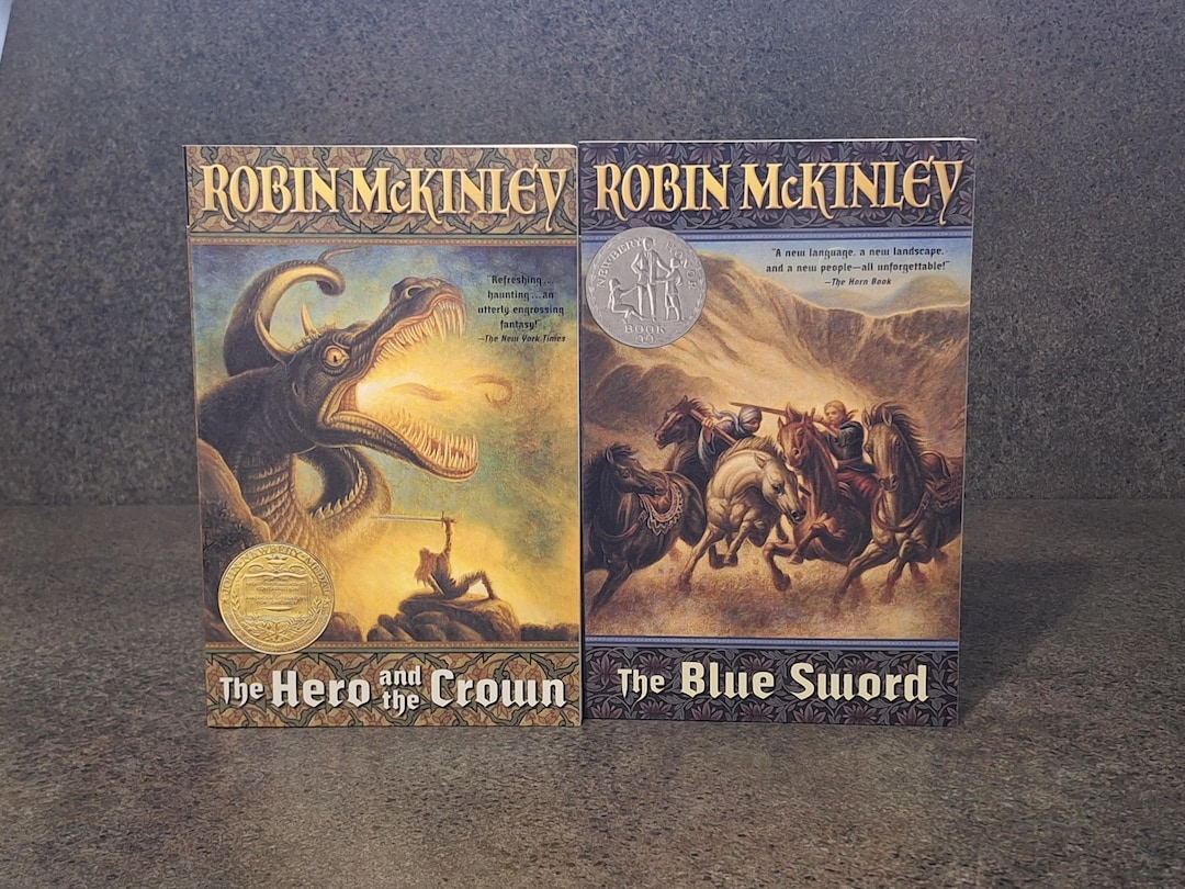 Robin Mckinley the Blue Sword/the Hero and the Crown Set of Two Vintage ...