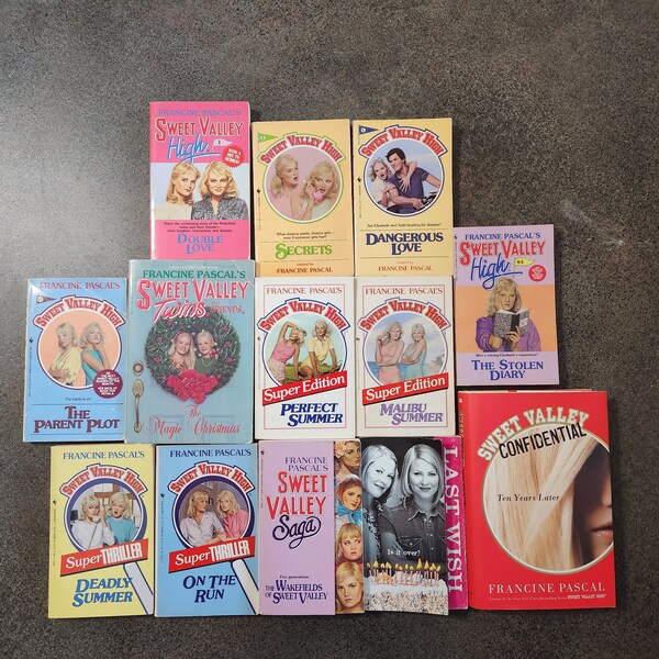 Francine Pascal - Etsy