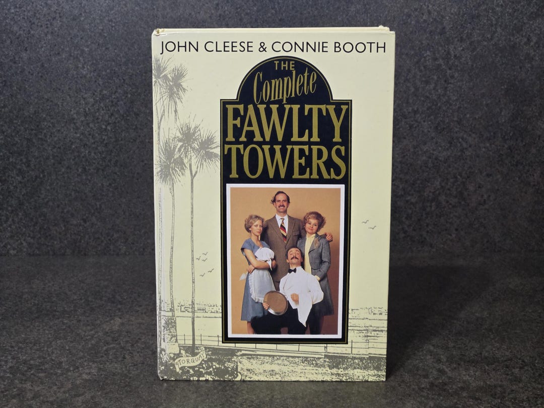 The Complete Fawlty Towers John Cleese Connie Booth 1988 Hardcover Scripts - Etsy