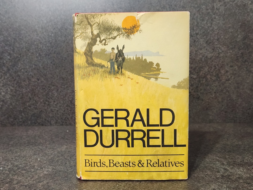 Birds Beasts & Relatives Gerald Durrell 1969 First Edition - Etsy