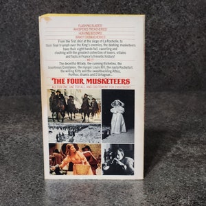 The Four Musketeers Michael Hardwick Vintage 1975 Movie Novelization - Etsy