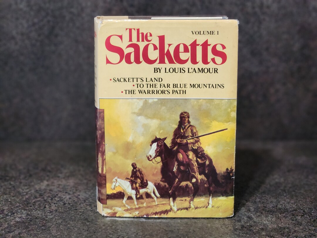The Sacketts Louis L'amour Volume One Three Book Omnibus Book Club 1980 ...