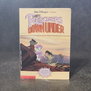 The Rescuers Down Under Vintage Scholastic Movie Novelization 1990 - Etsy