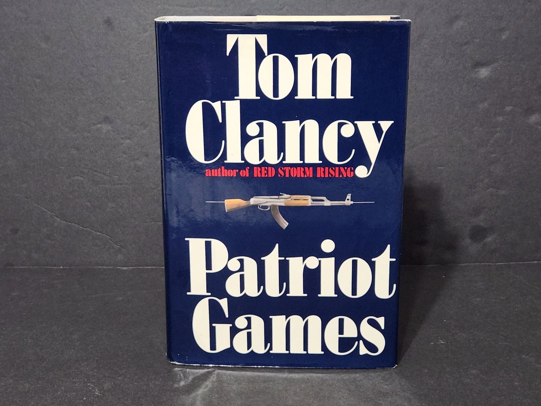 Patriot Games Tom Clancy First Edition First Print 1987 Hardcover - Etsy