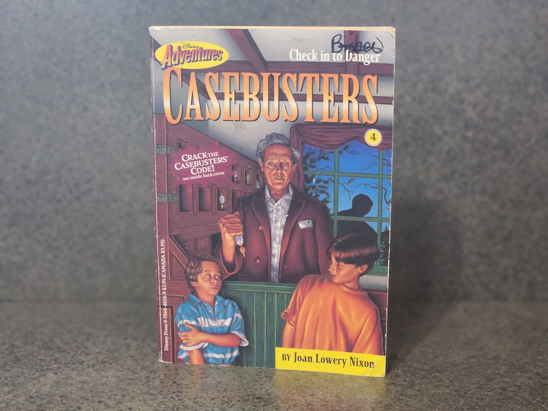 Disney Adventures Casebusters 4 Check Into Danger Joan Lowery Nixon - Etsy